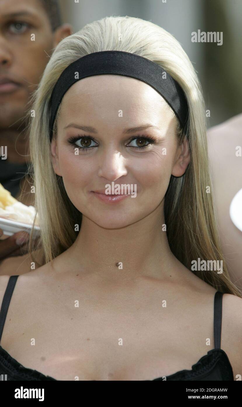 Jennifer Ellison at a photo call for Hellmann's Squeezy Mayonnaise, to ...