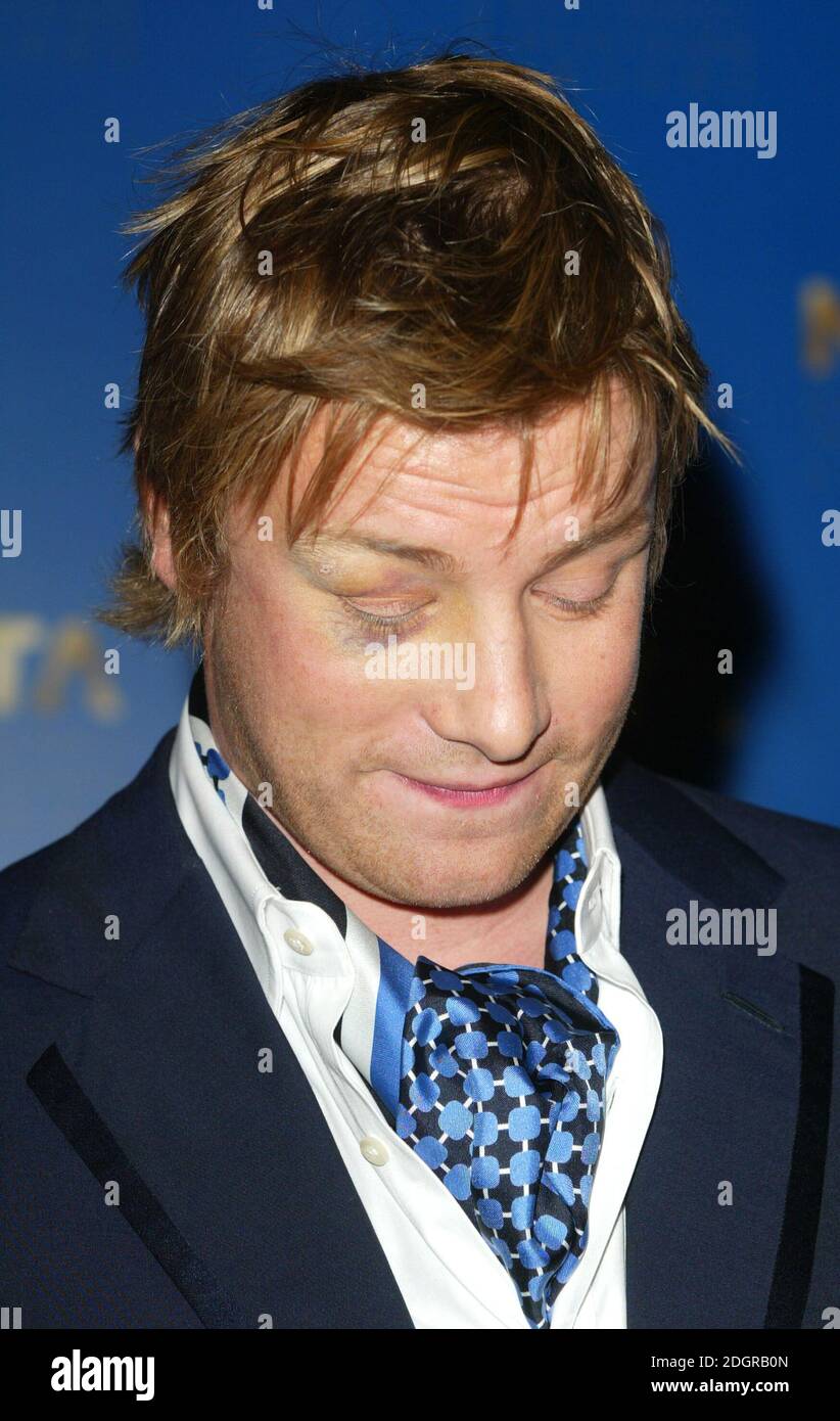 Jamie Oliver in the press room for the National Television Awards, at ...