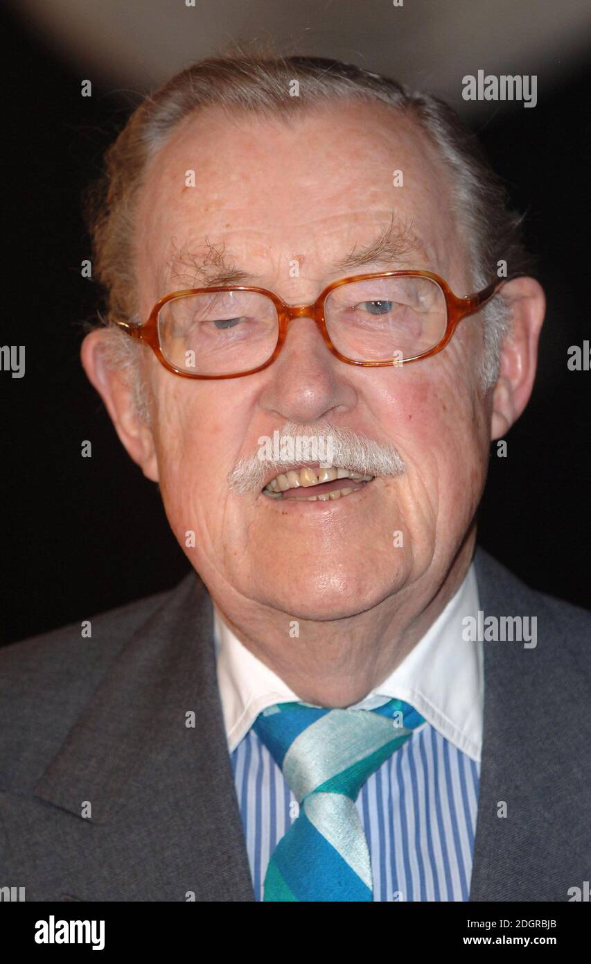 Alan Wicker arriving at the Tribute to Shirley Bassey, ITV Studios, the ...