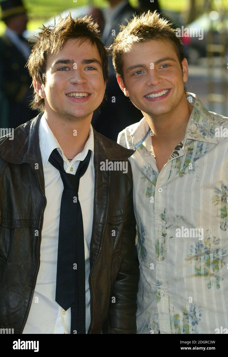 Sam and Mark at the Young Heroes 2005 Award Ceremony. British brave ...