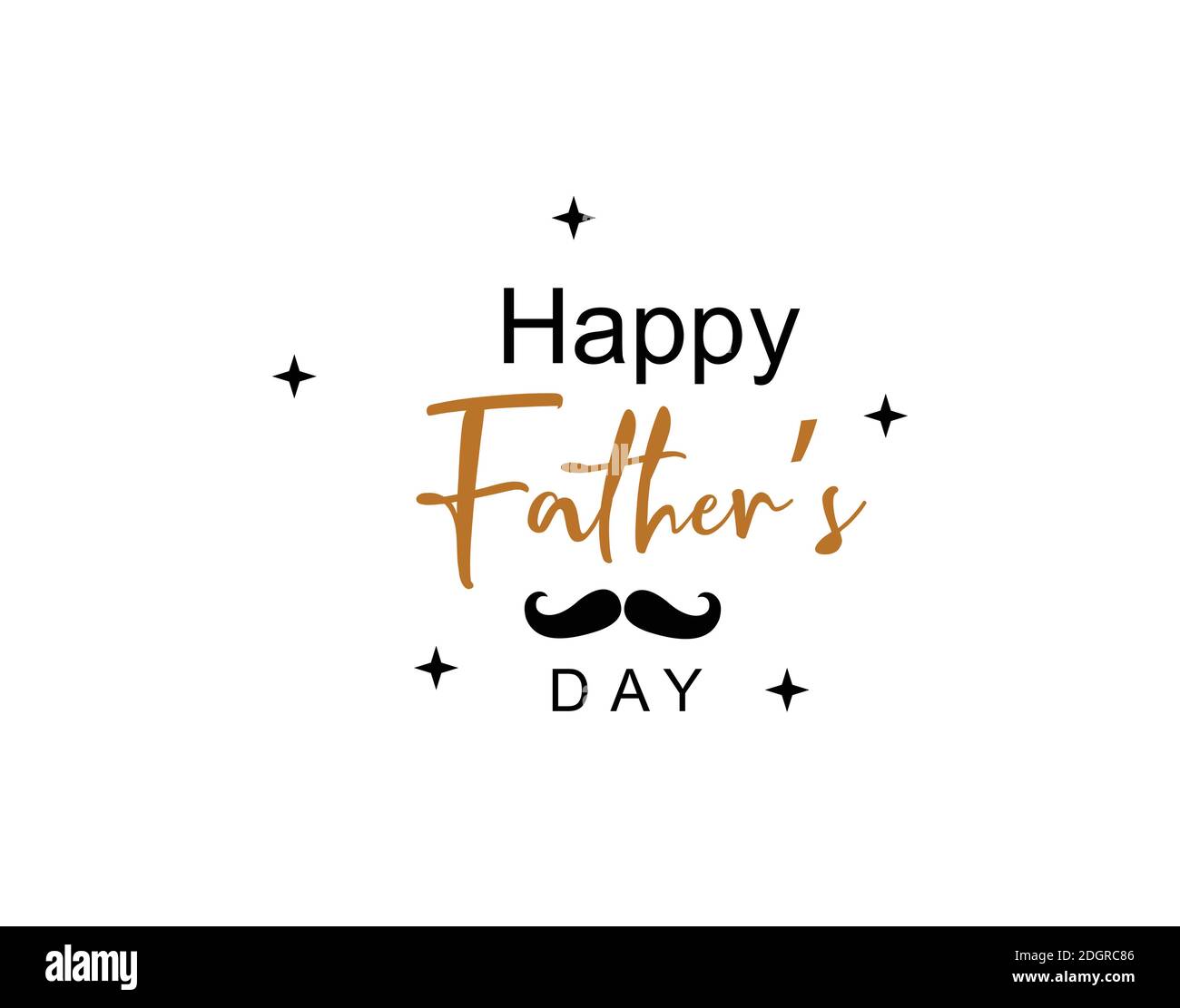 icon design lettering father's day logo symbol illustration Stock ...