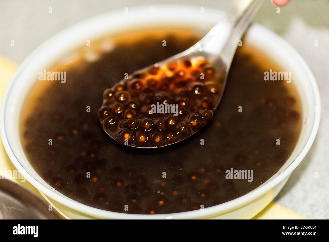 Bubble tea with pearl hi-res stock photography and images - Alamy