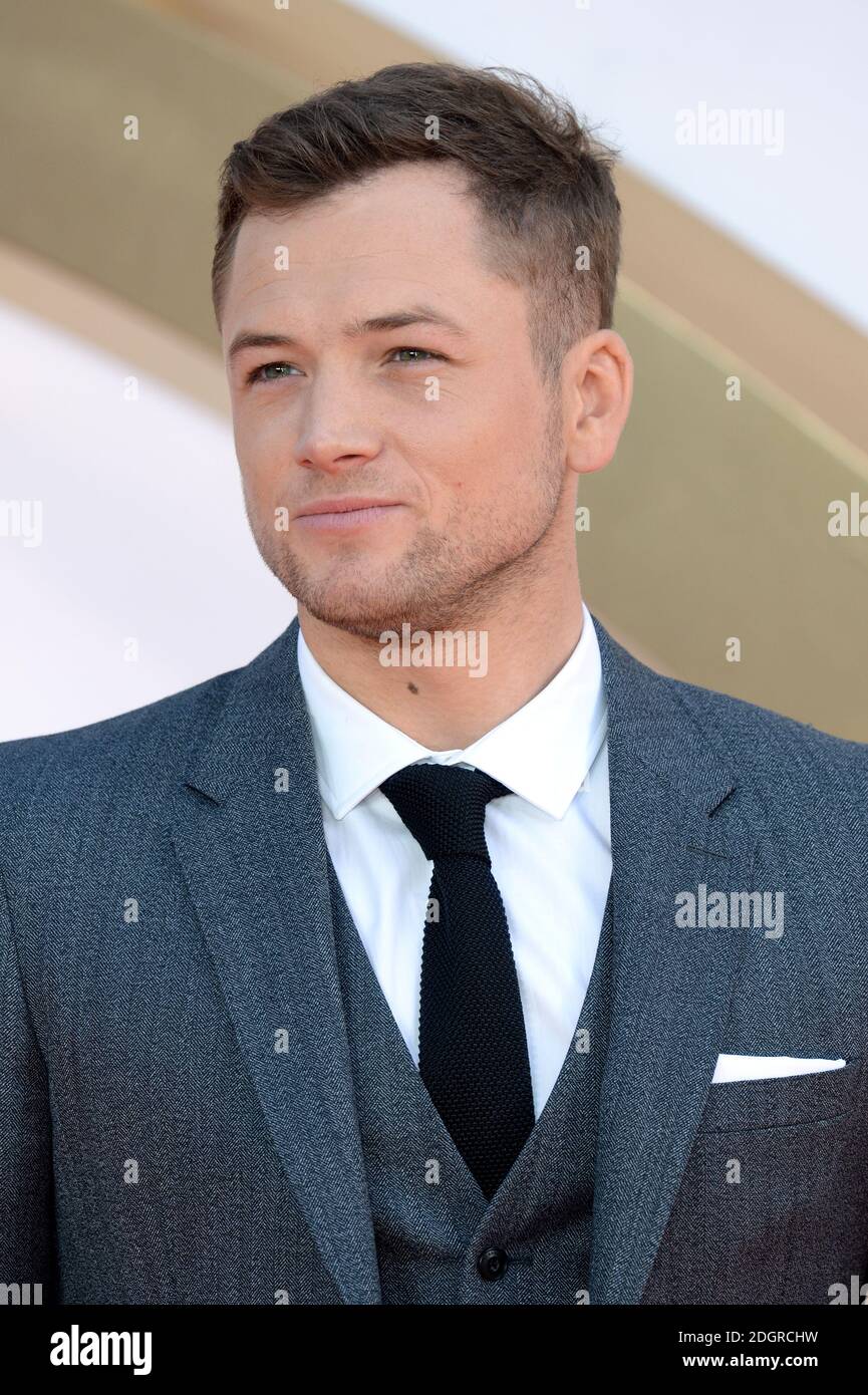 Taron Egerton attending the Kingsman: The Golden Circle World Premiere ...
