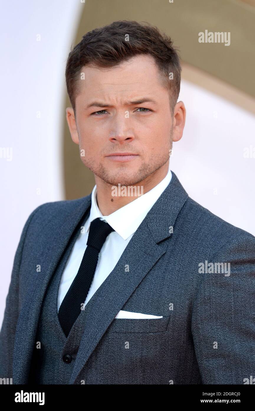 Taron Egerton attending the Kingsman: The Golden Circle World Premiere ...