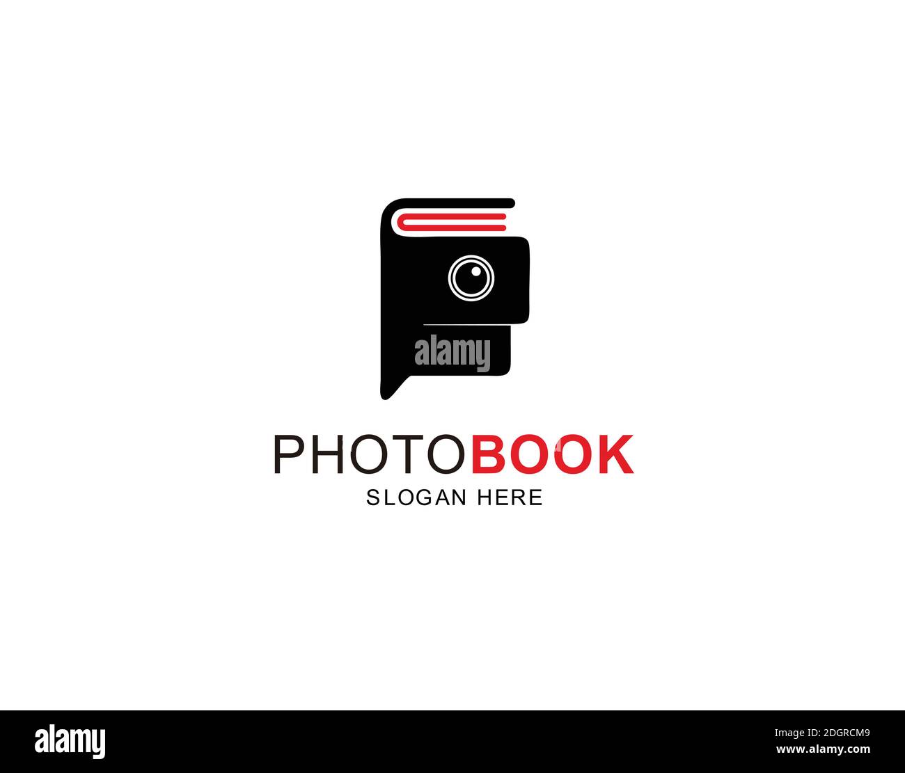 logo icon design camera and book symbol template Stock Vector Image ...