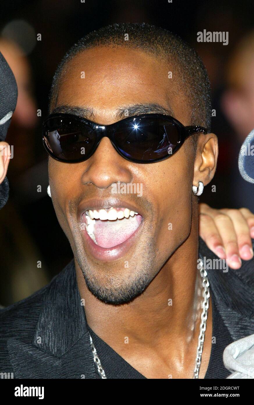 Simon Webbe from Blue at the premiere of Starsky and Hutch, Leicester ...