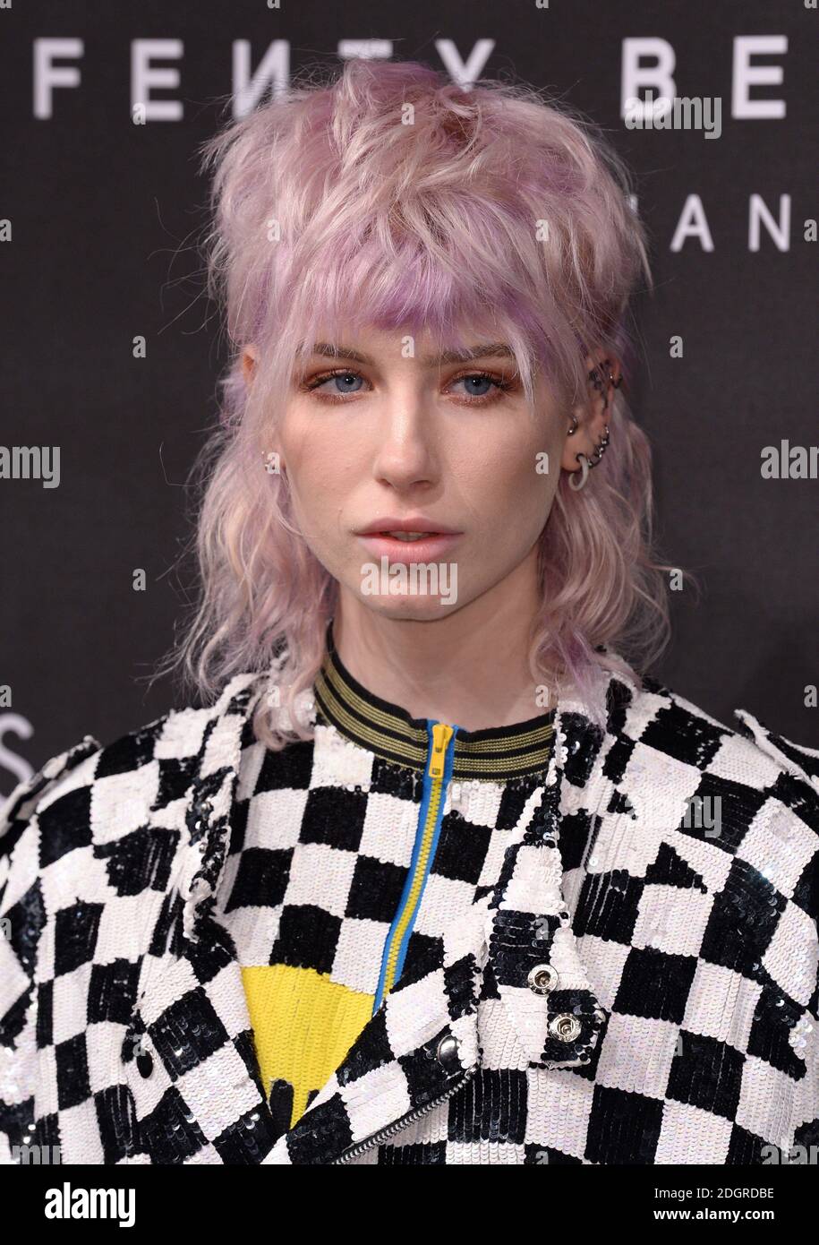 Charlie Barker arriving at the Fenty Beauty By Rihanna Party, Harvey ...