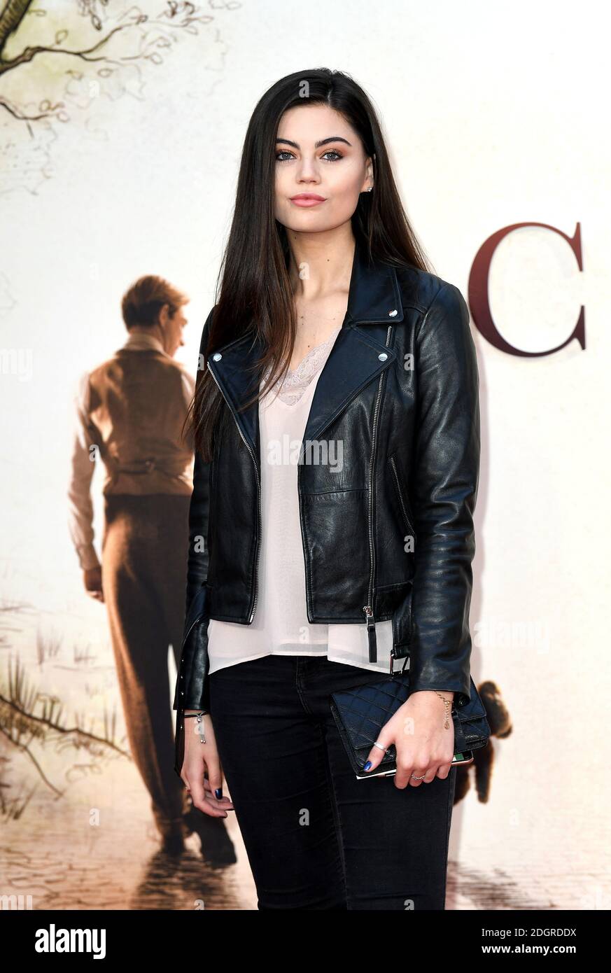 Emily Canham attending the premiere of Goodbye Christopher Robin at ...