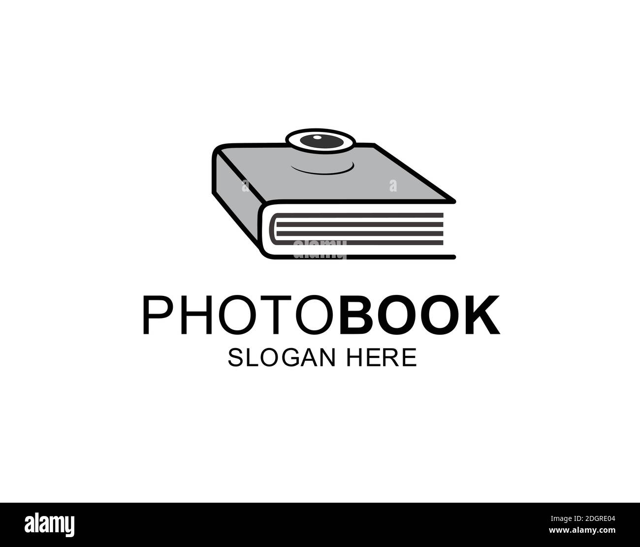 logo icon design camera and book symbol template Stock Vector Image ...