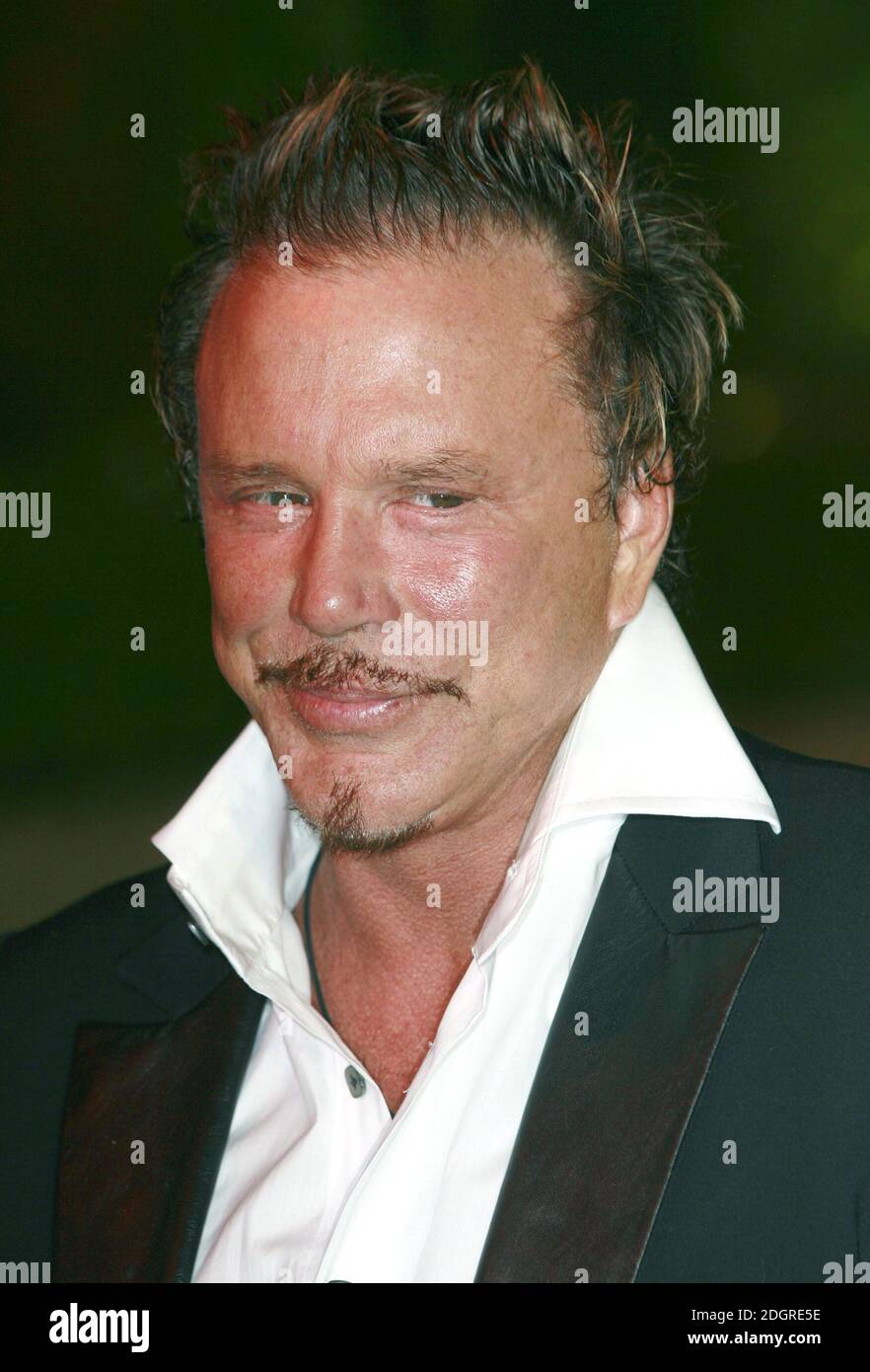 Mickey Rourke arriving at the Vanity Fair Oscars Party 2006, Morton's ...