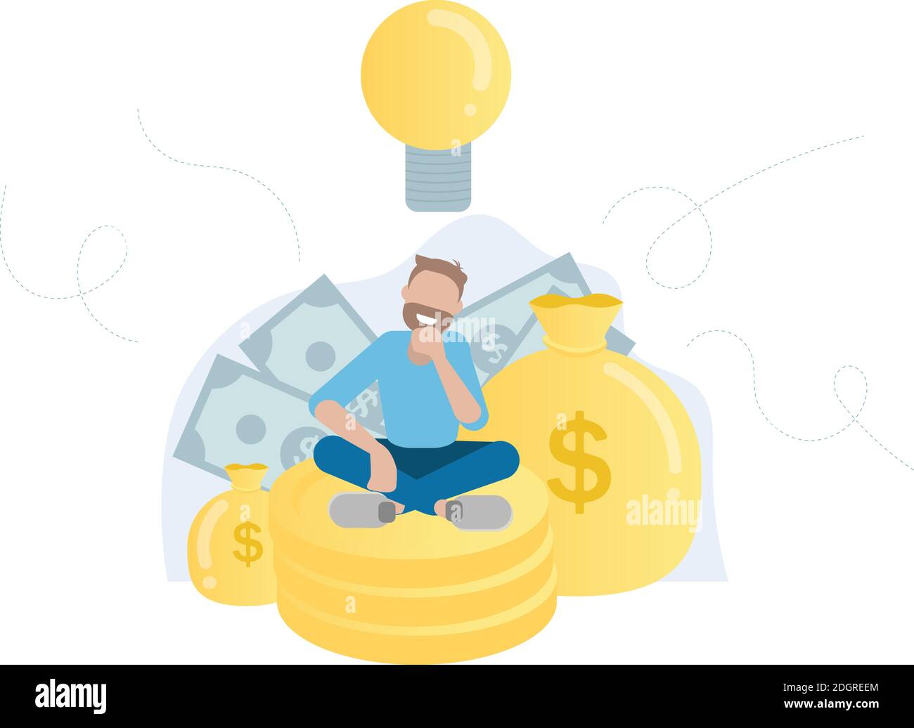 Lucrative Stock Vector Images - Alamy