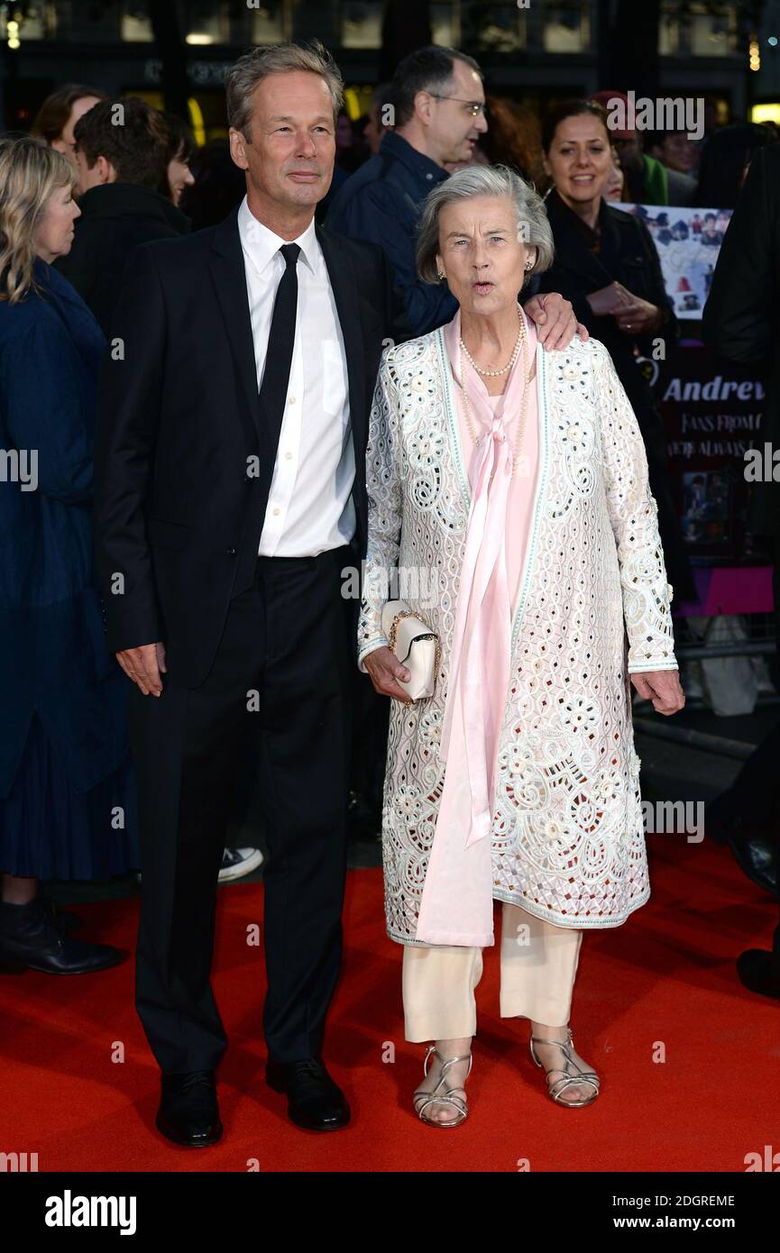 Jonathan Cavendish and his mother Diana Blacker attending the Breathe ...