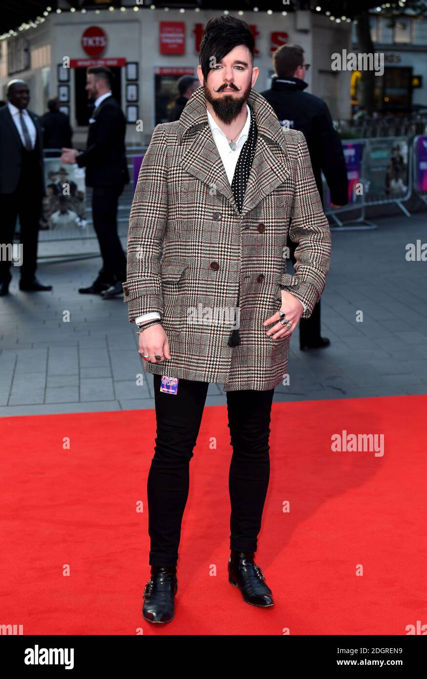 Matt Spracklen attending the Premiere of Mudbound as part of the BFI ...