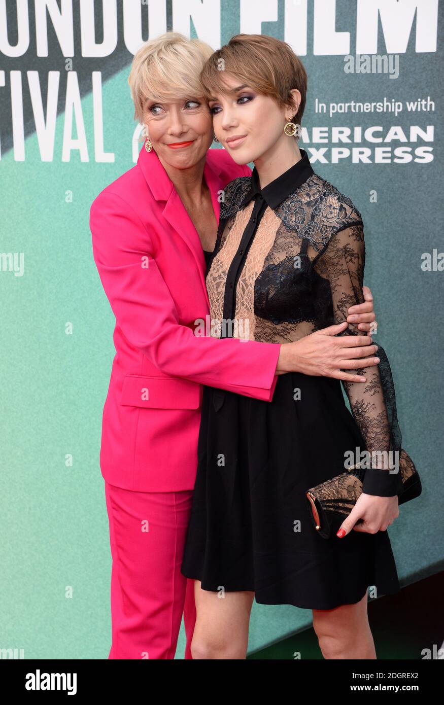 Emma thompson and gaia romilly wise hi-res stock photography and images ...