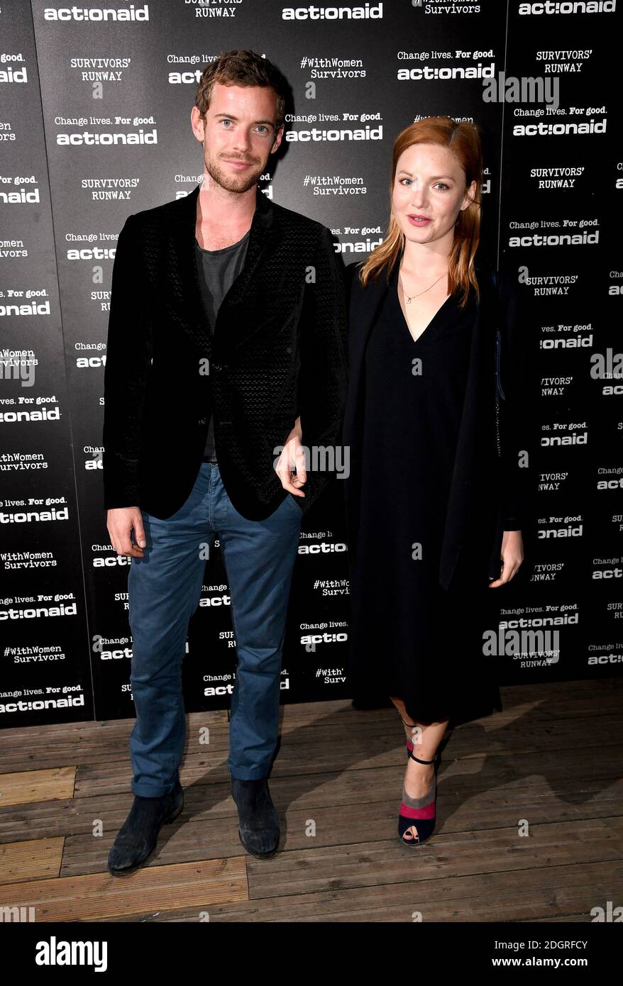 Harry Treadaway and Holliday Grainger attending the ActionAid Survivor ...