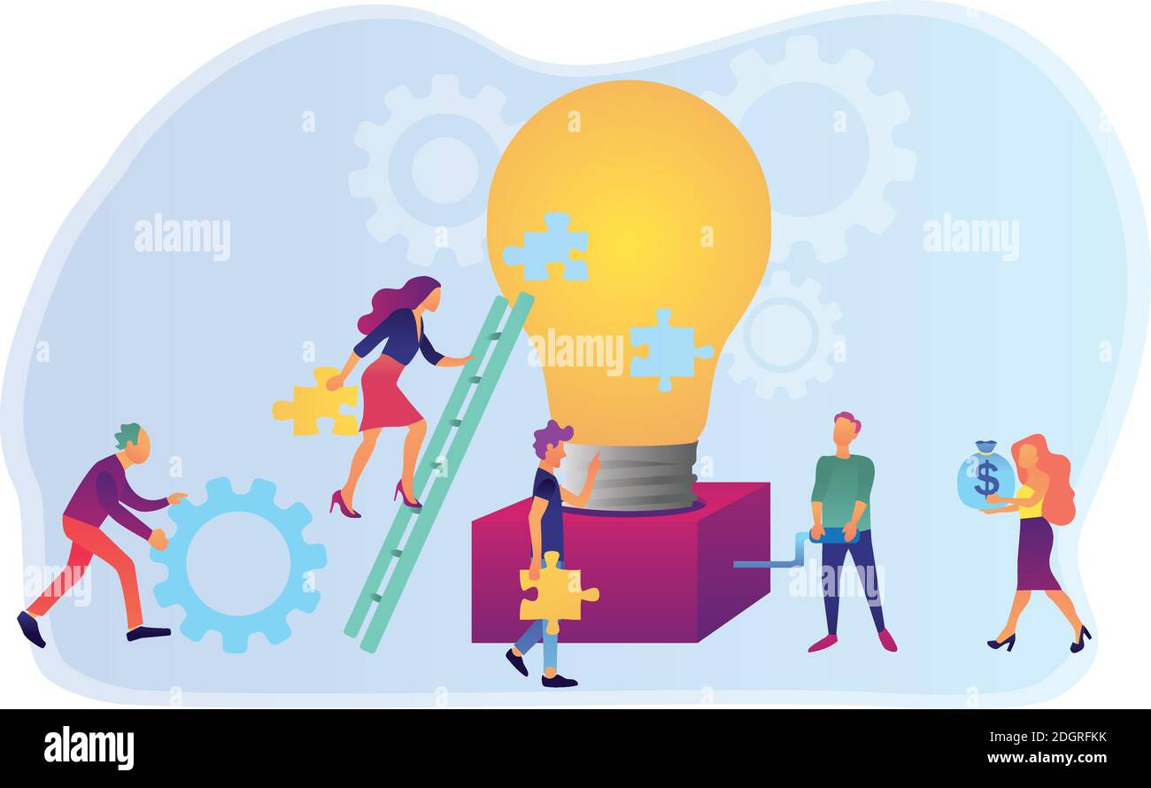 Building crowd Cut Out Stock Images & Pictures - Alamy