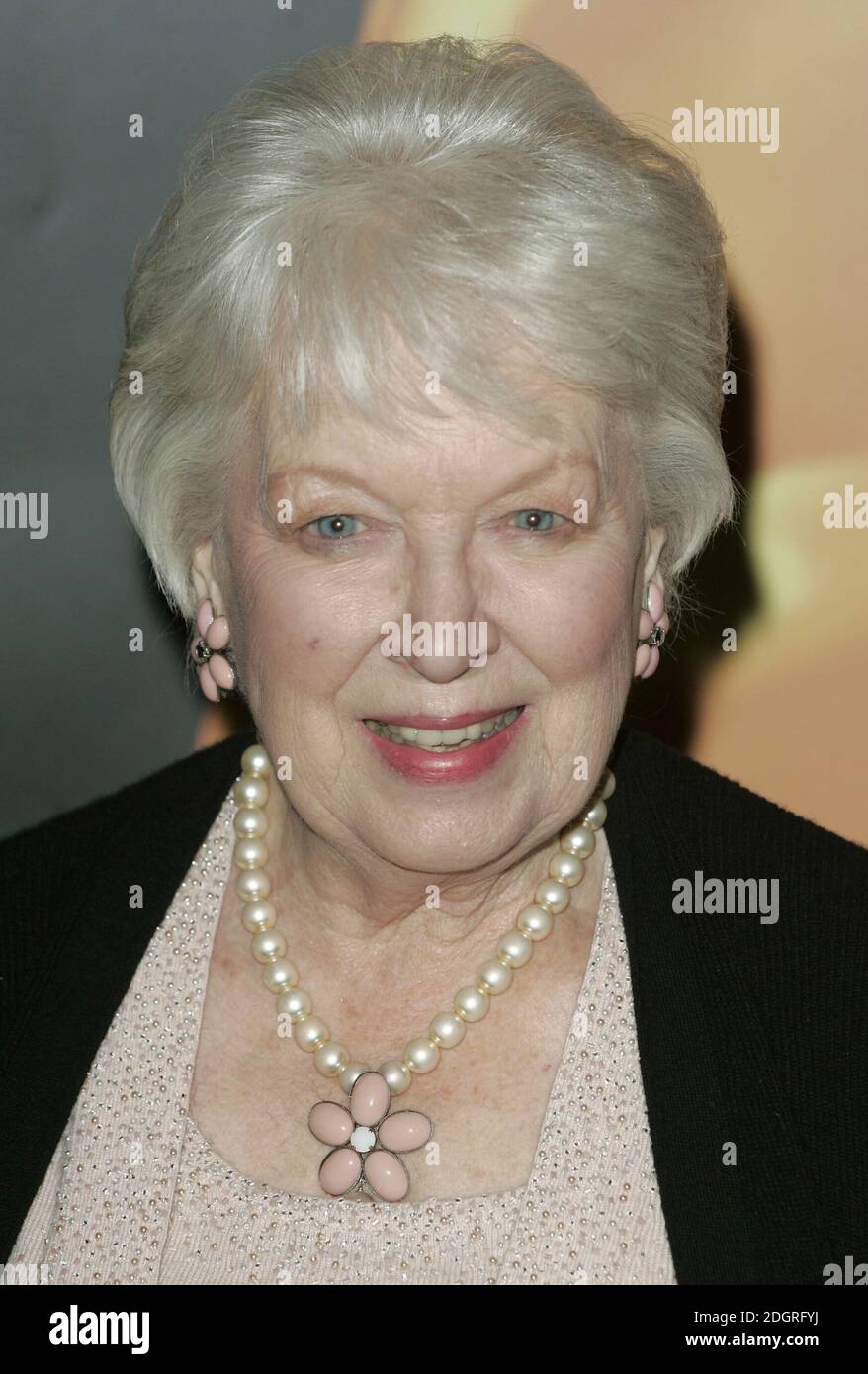 June Whitfield arriving at the RTS Awards, Grovesnor House Hotel, Park ...