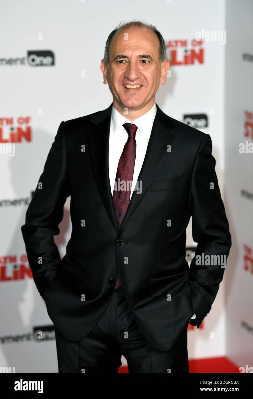 Armando Iannucci attending The Death of Stalin Premiere held at the ...