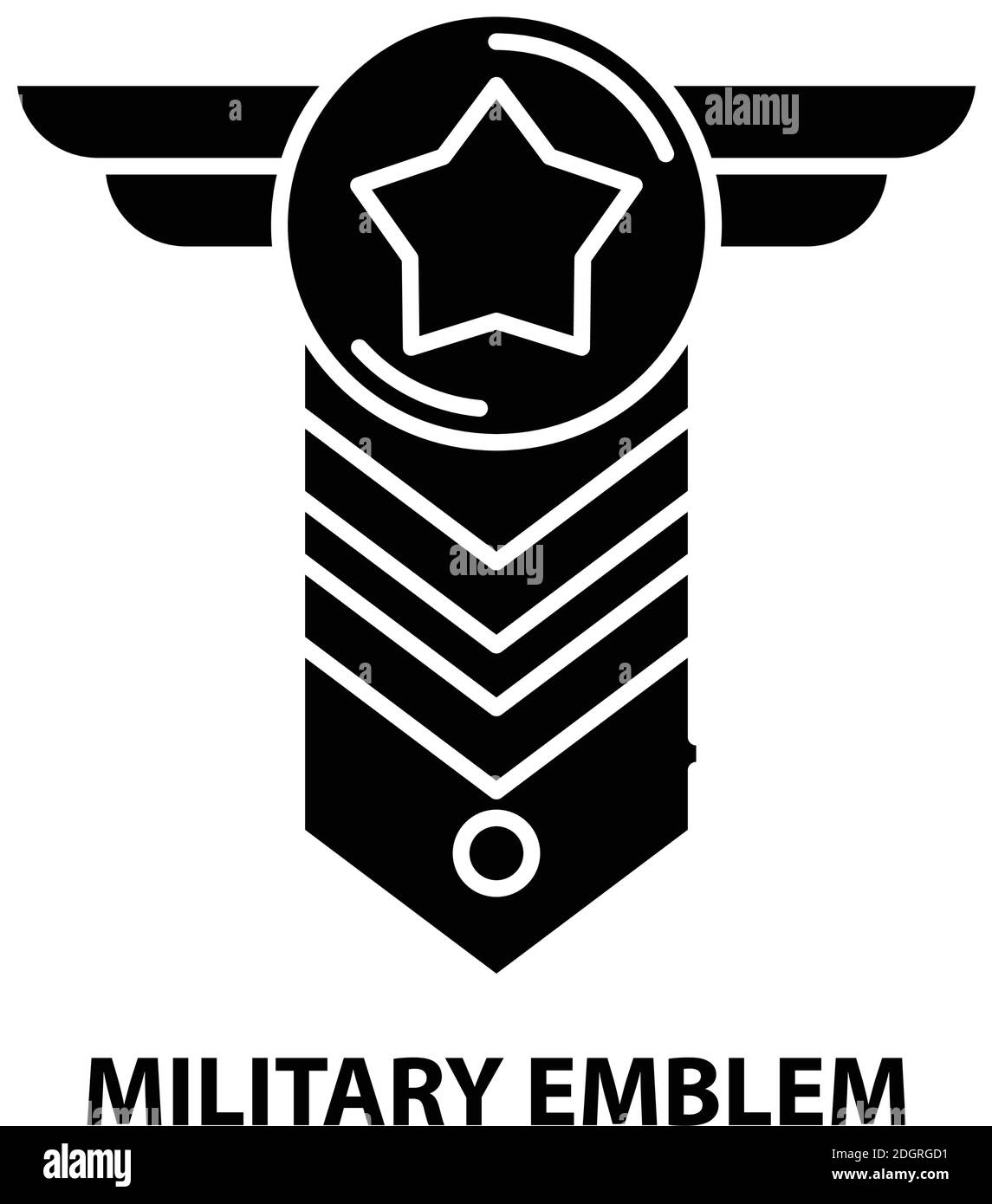 Military emblem hi-res stock photography and images - Alamy