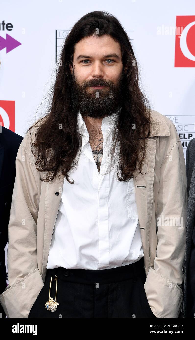 Simon Neil of Biffy Clyro attending the Q Awards in association with ...