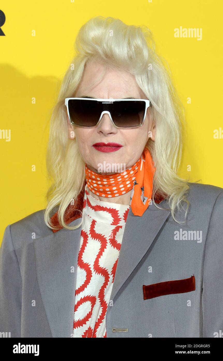 Pam Hogg attending the Grace Jones Bloodlight and Bami Premiere, BFI ...