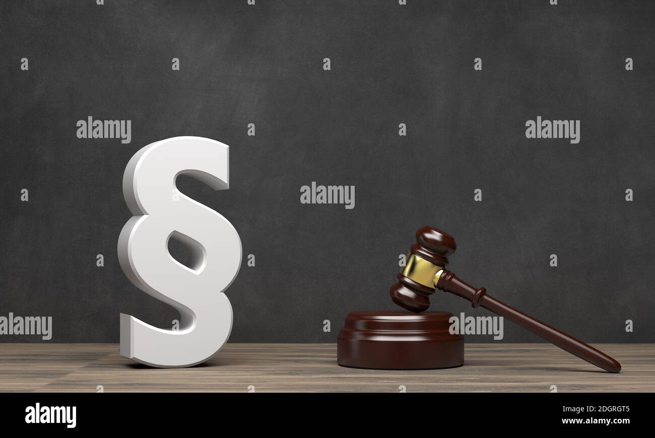 Paragraph Symbol - Illustration Stock Photo - Alamy