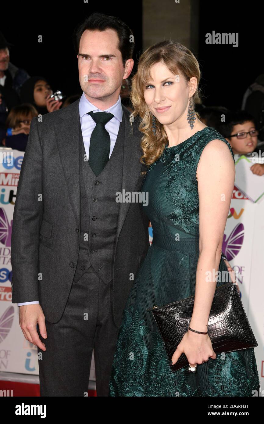 Jimmy Carr and Karoline Copping attending the Pride of Britain Awards ...