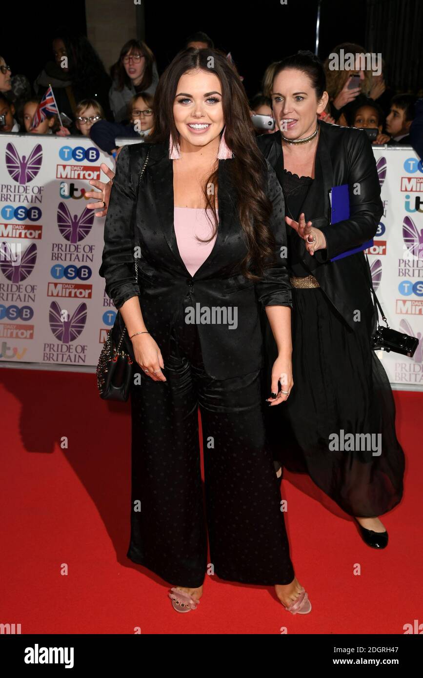 Scarlett Moffatt attending the Pride of Britain Awards 2017 held at ...