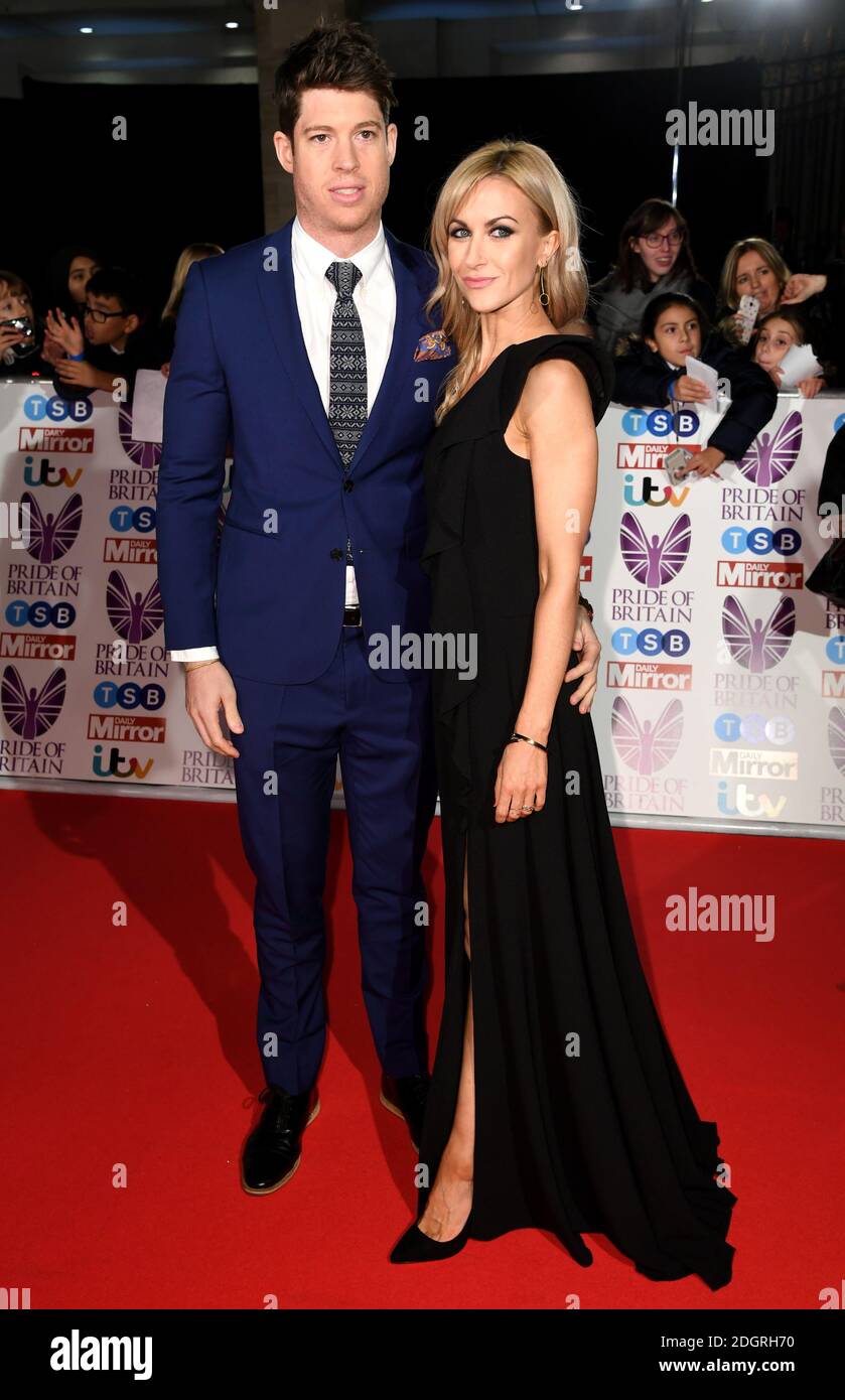 Katherine Kelly and her husband Ryan Clark attending the Pride of ...