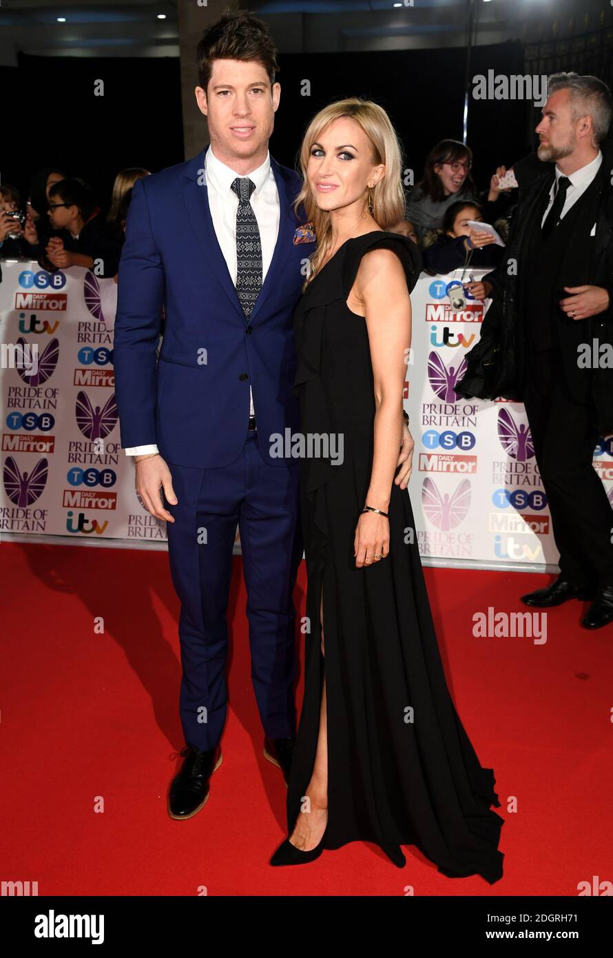 Katherine Kelly and her husband Ryan Clark attending the Pride of ...