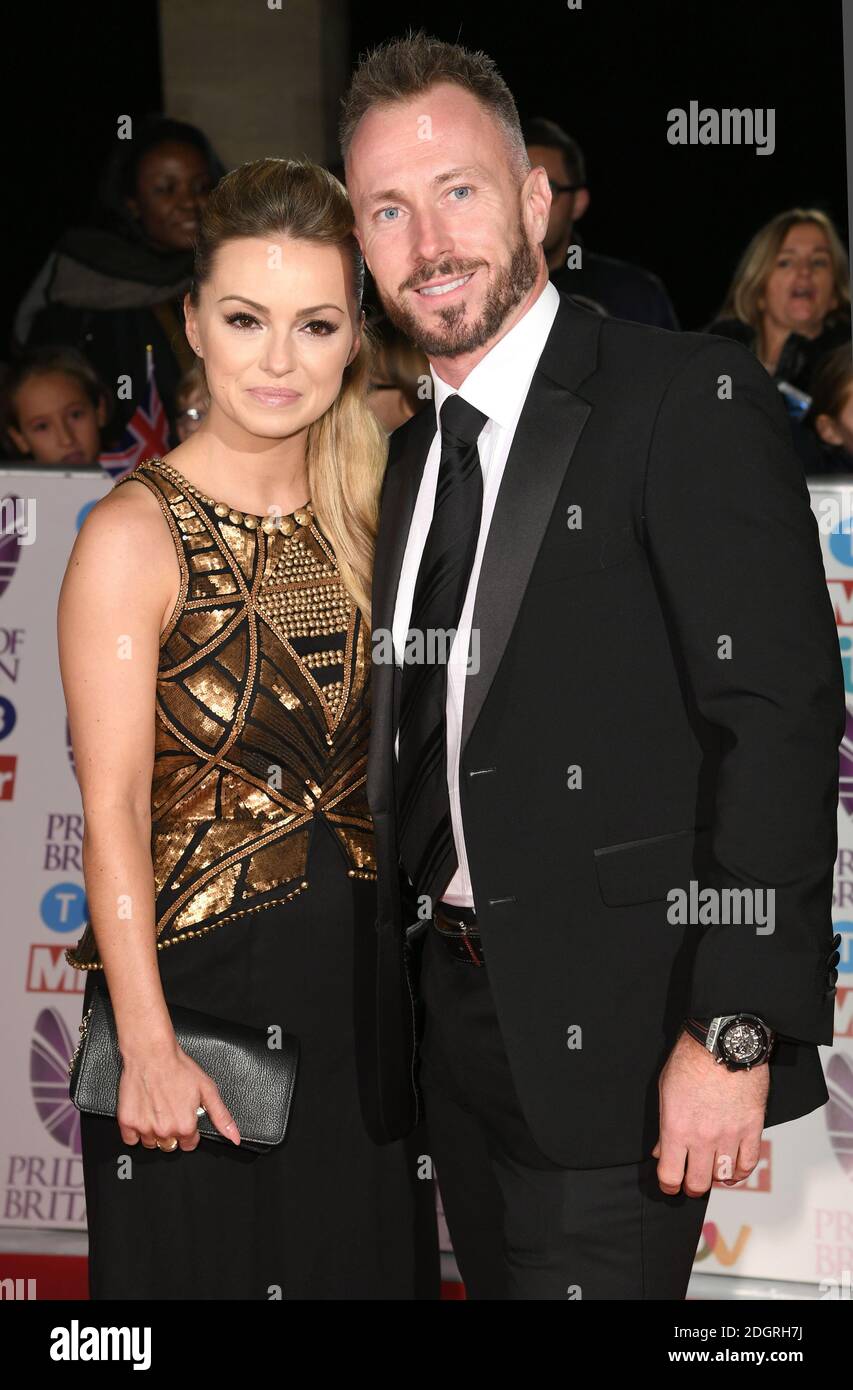 Ola Jordan and James Jordan attending the Pride of Britain Awards 2017 ...