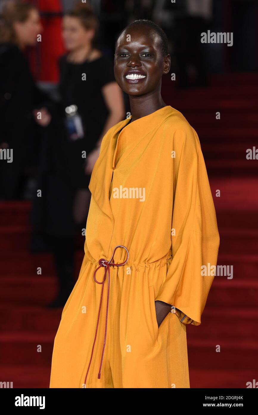 Ajak Deng attending the Murder On The Orient Express World Premiere at ...