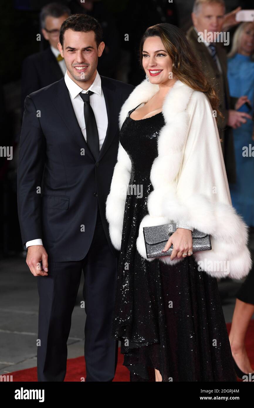 Jeremy Parisi and Kelly Brook attending the Murder On The Orient ...