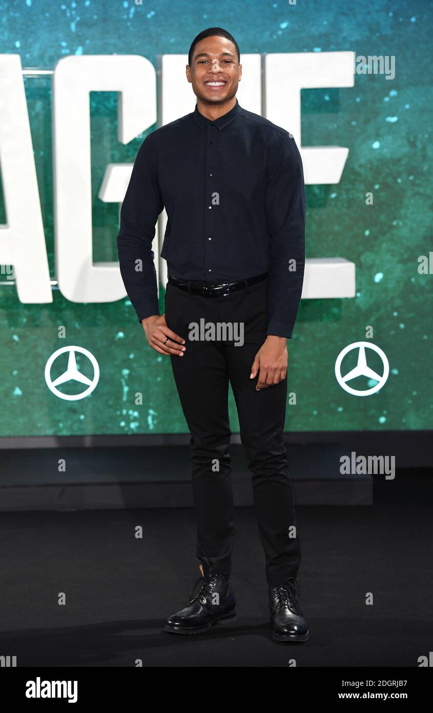 Ray Fisher attending the Justice League Photocall at The College ...