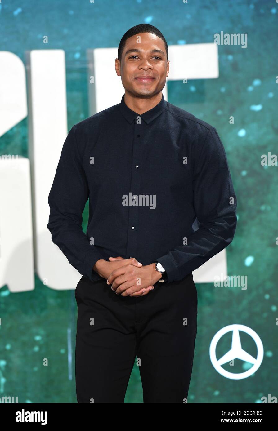 Ray Fisher attending the Justice League Photocall at The College ...