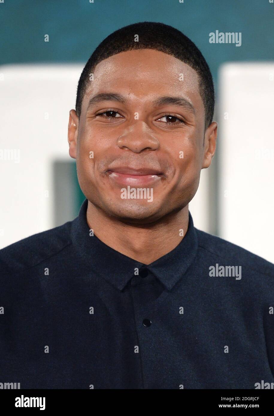 Ray Fisher attending the Justice League Photocall at The College ...