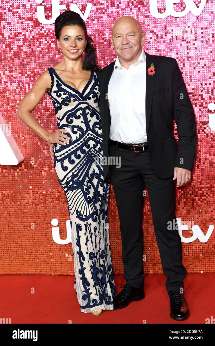 Dominic Littlewood and guest attending the ITV Gala 2017 held at the ...