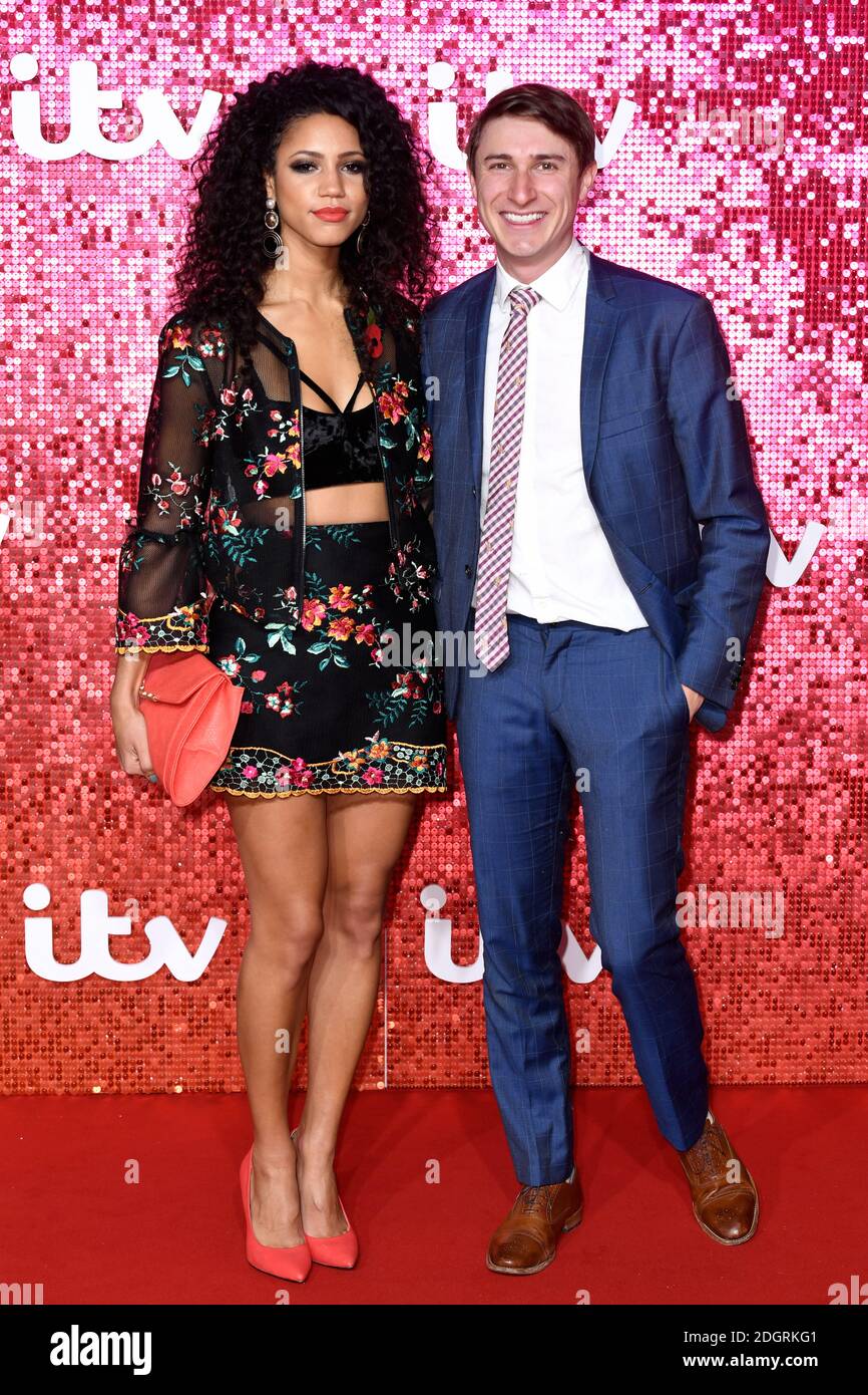Vic Hope and Tom Rosenthal attending the ITV Gala 2017 held at the ...