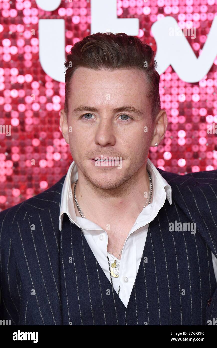 Danny Jones attending the ITV Gala 2017 held at the London Paladium ...