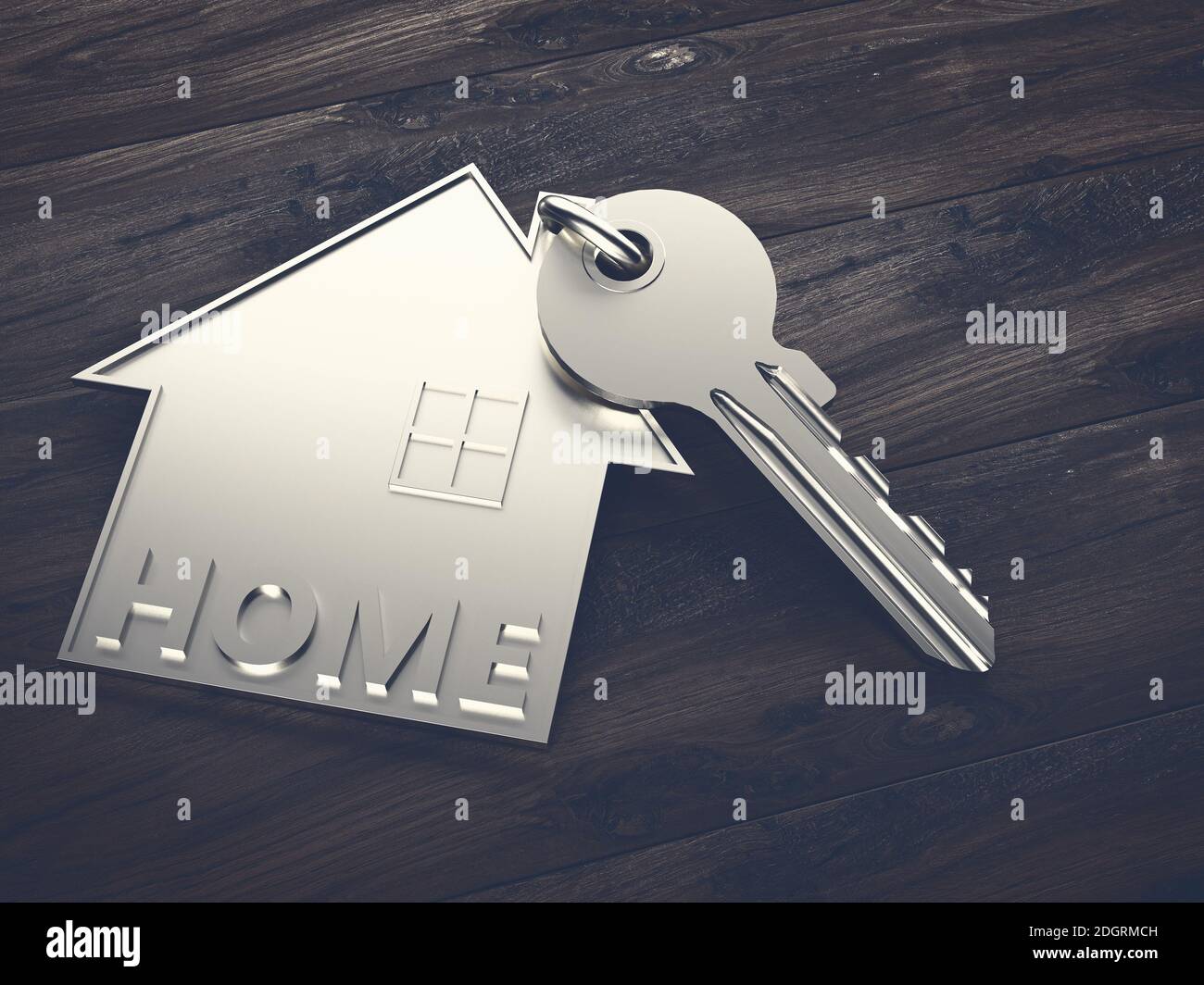 House Key - Illustration Stock Photo - Alamy