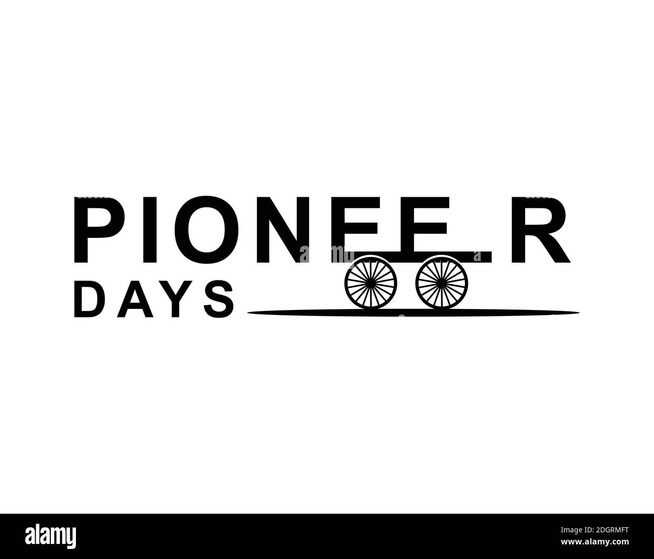 Vintage goods wagon Stock Vector Images - Alamy