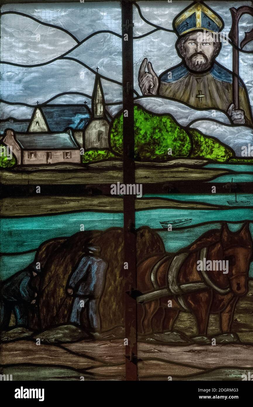 Portrait of st gildas hi-res stock photography and images - Alamy