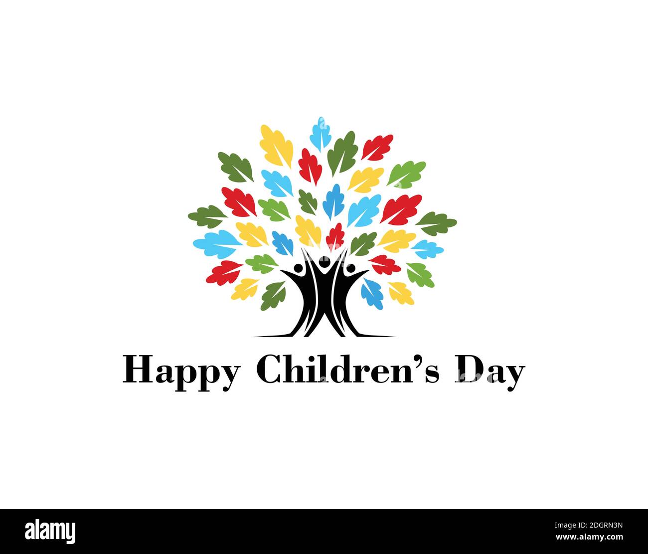 symbol icon Illustration Of Happy Children's Day Stock Vector Image ...