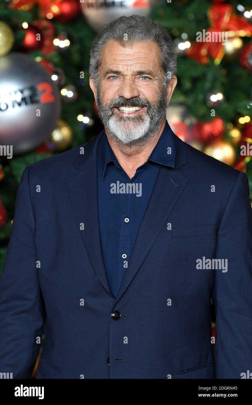 Mel Gibson attending the UK premiere of Daddy's Home 2 held at Vue West ...