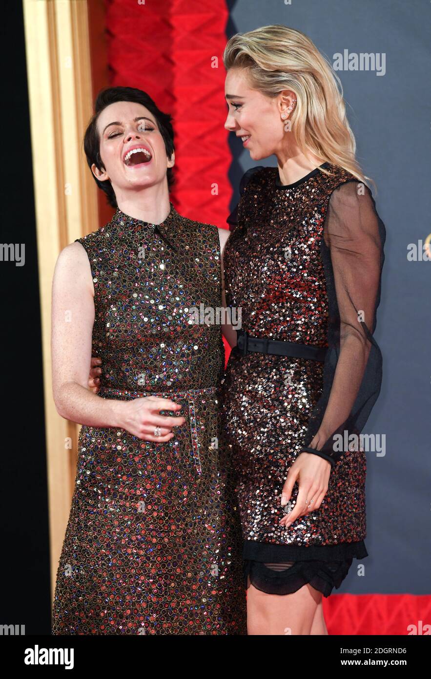 Claire Foy and Vanessa Kirby attending the season two premiere of The ...