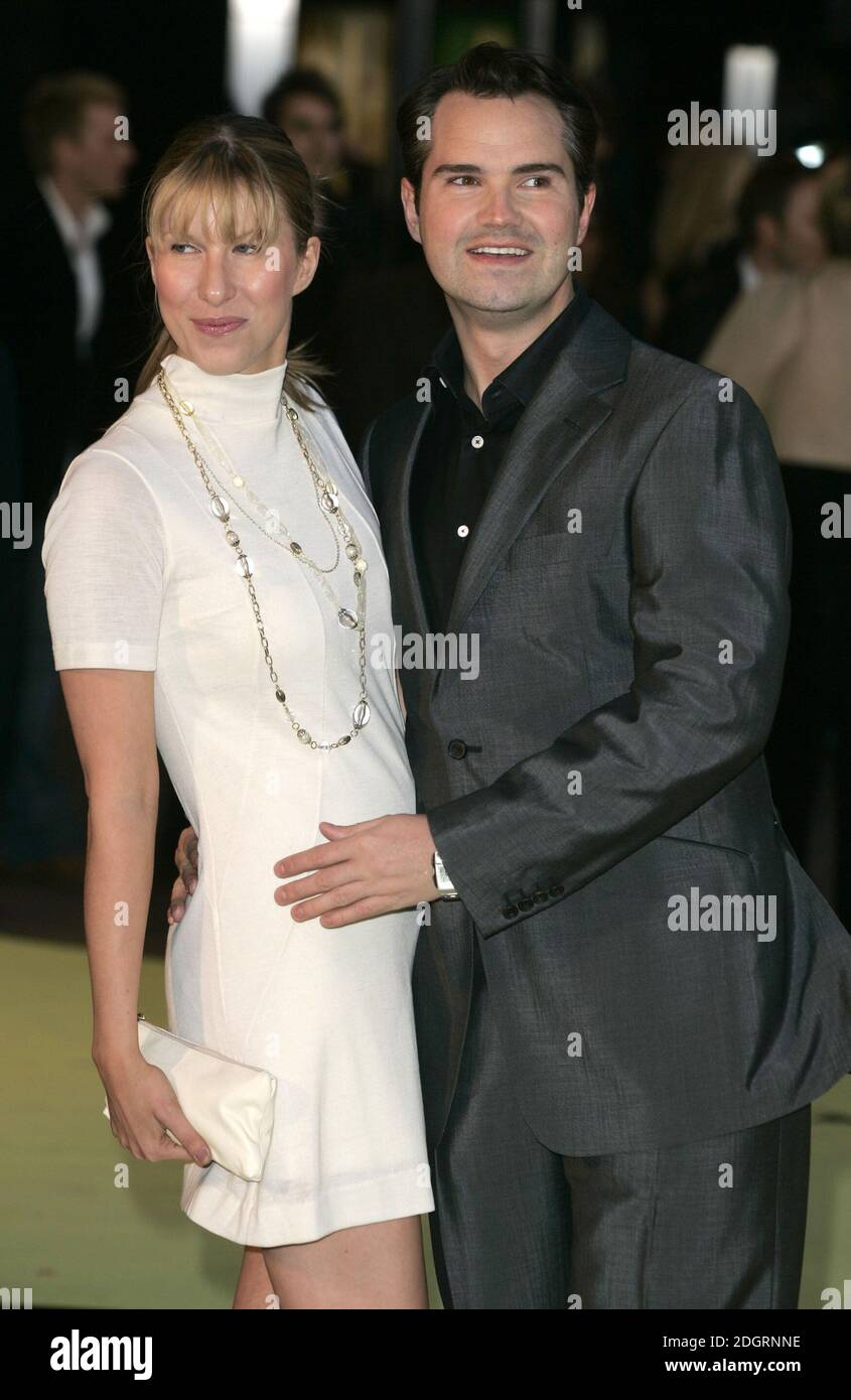 Jimmy Carr and Karoline Copping arriving Stock Photo - Alamy