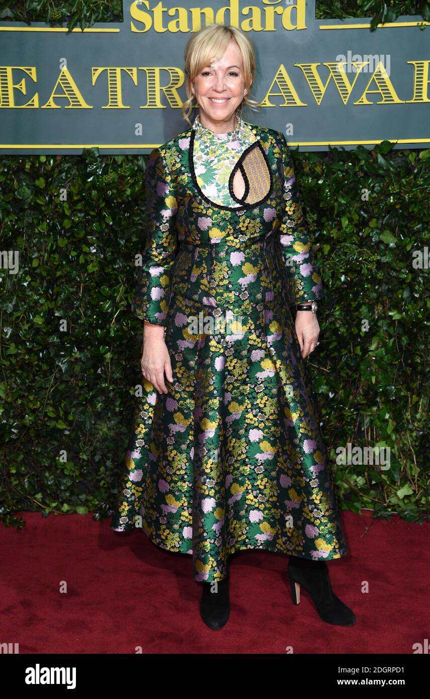 Sally Greene arrives at the Evening Standard Theatre Awards at the ...