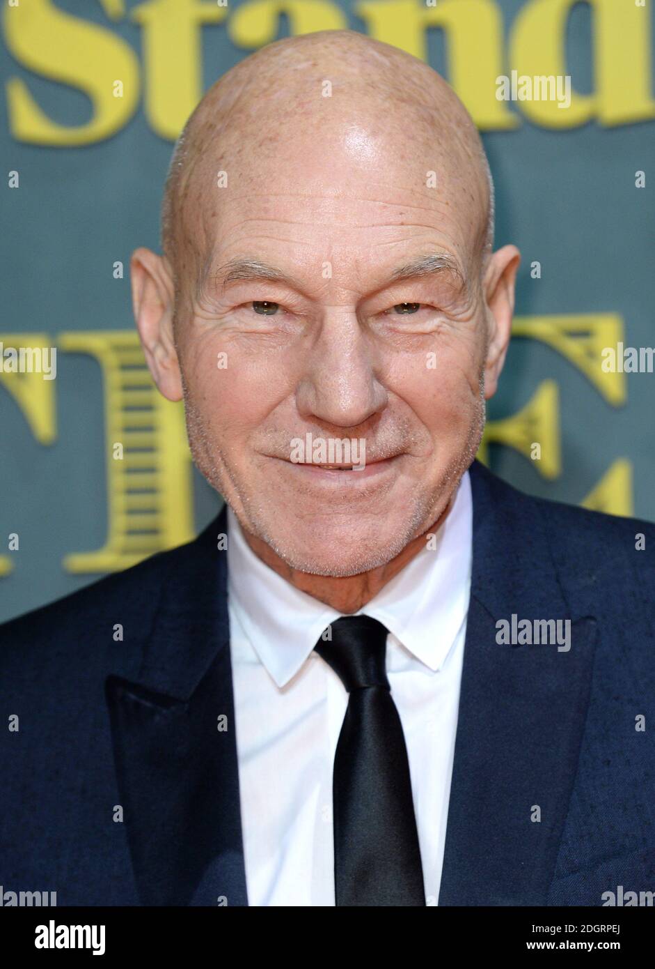 Patrick Stewart arrives at the Evening Standard Theatre Awards at the ...