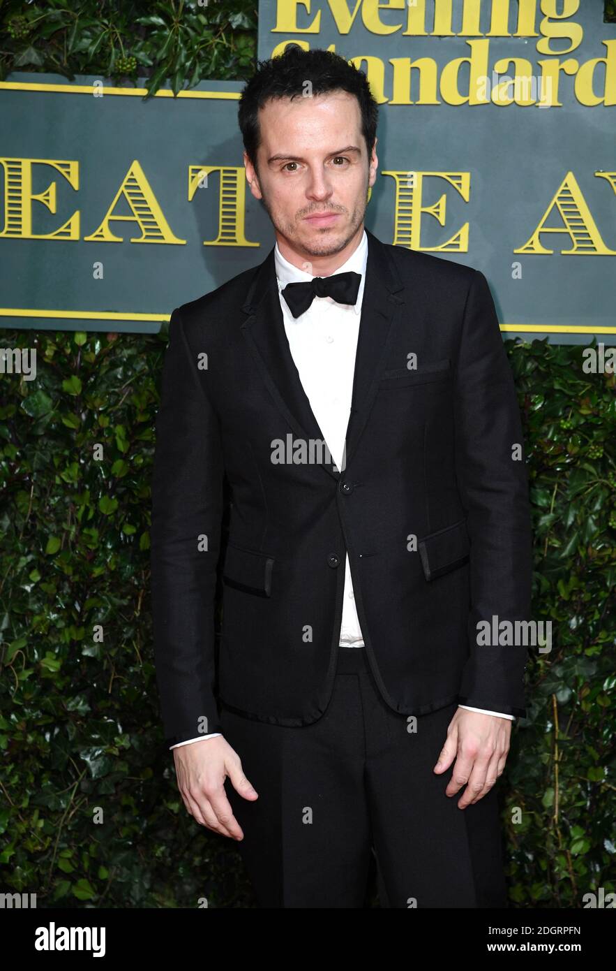 Andrew Scott arrives at the Evening Standard Theatre Awards at the ...