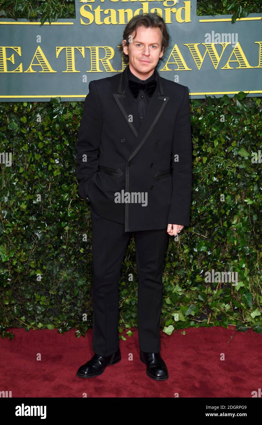 Christopher Kane arrives at the Evening Standard Theatre Awards at the ...